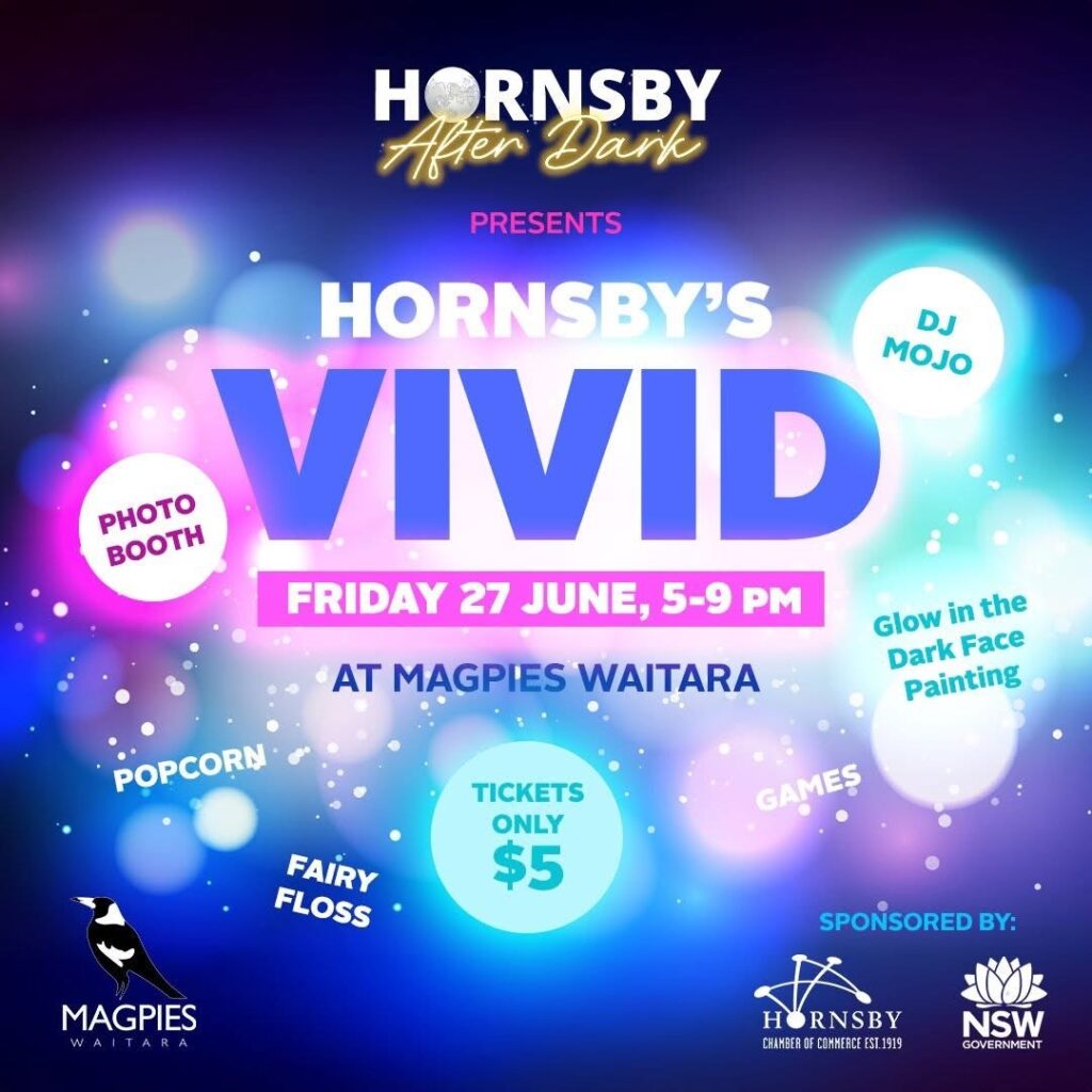 Hornsby's Vivid - Magpies Waitara